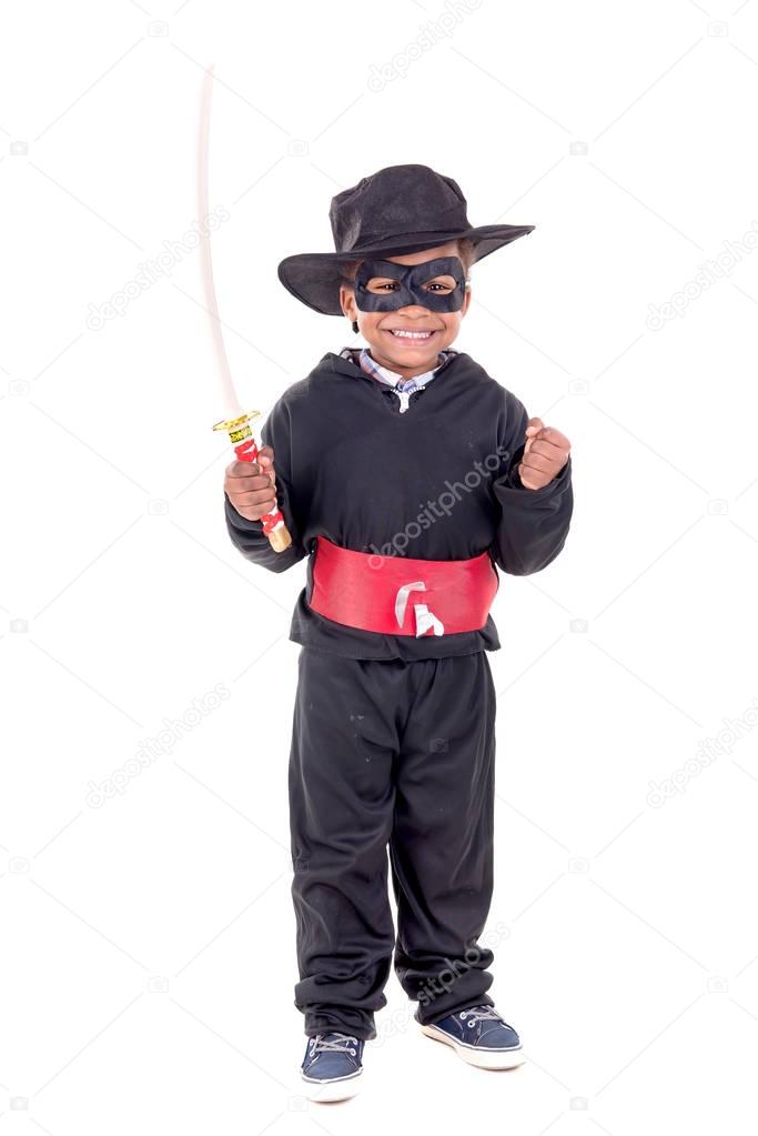 Little boy zorro Stock Photo by ©verkoka 130375568