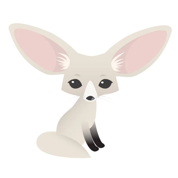 Cute Fennec Fox Clip Art