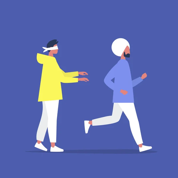 55 Couple running away Vector Images, Couple running away Illustrations ...