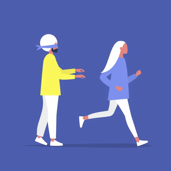 55 Couple running away Vector Images, Couple running away Illustrations ...