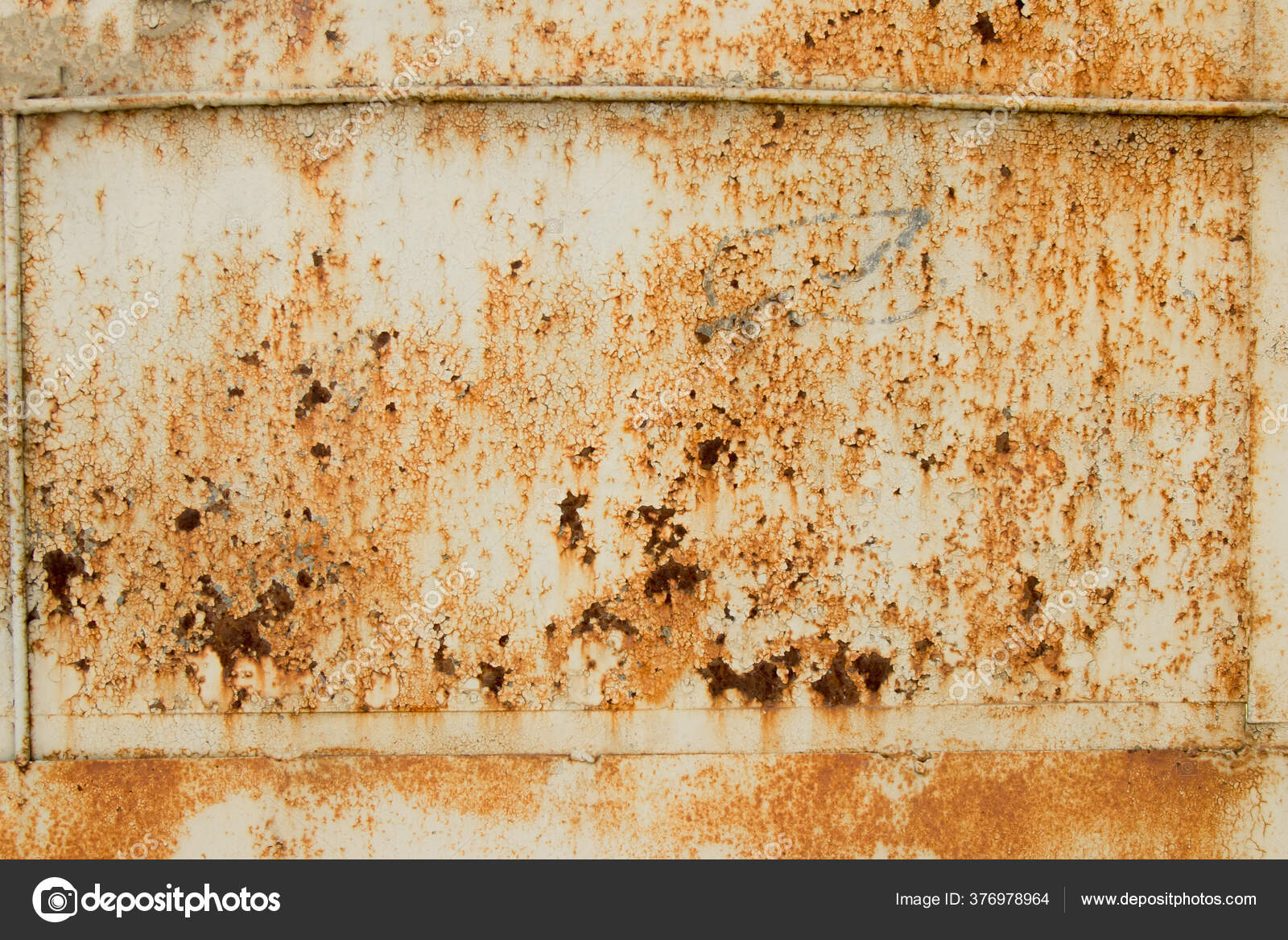 Old Rusted Steel Sheet Caused Water — Stock Photo © Foto-Video-Studio ...