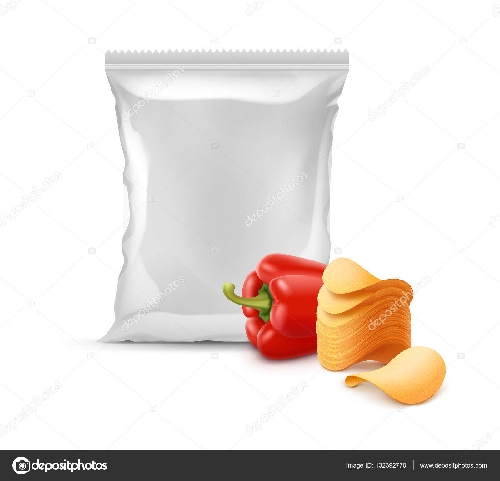 Empty Potato Chip Bag