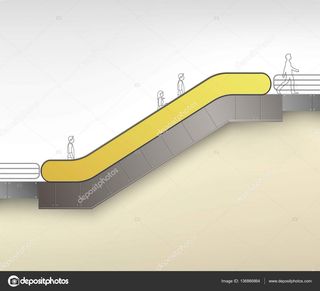 Escalator Side View