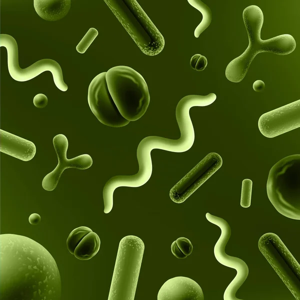 Lactobacillus bifidus bacteria Stock Vector Image by ©Zonda #194215148