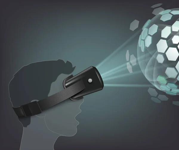 Optical head-mounted display Stock Vector Image by ©Zonda #194254340