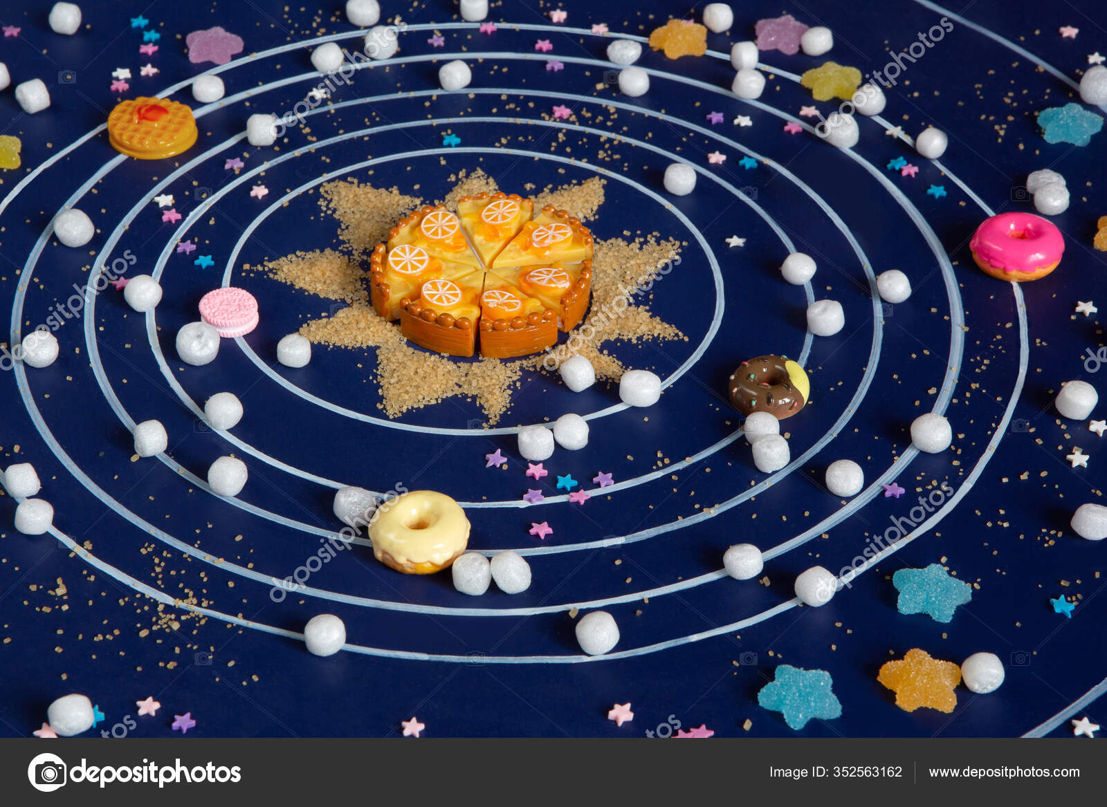 Project Solar System Cupcakes