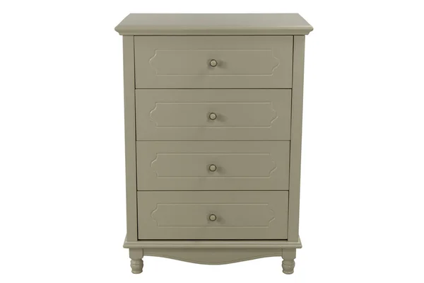 Wooden Cabinet Drawers White Background — Stock Photo © Ahilfoto #327510142