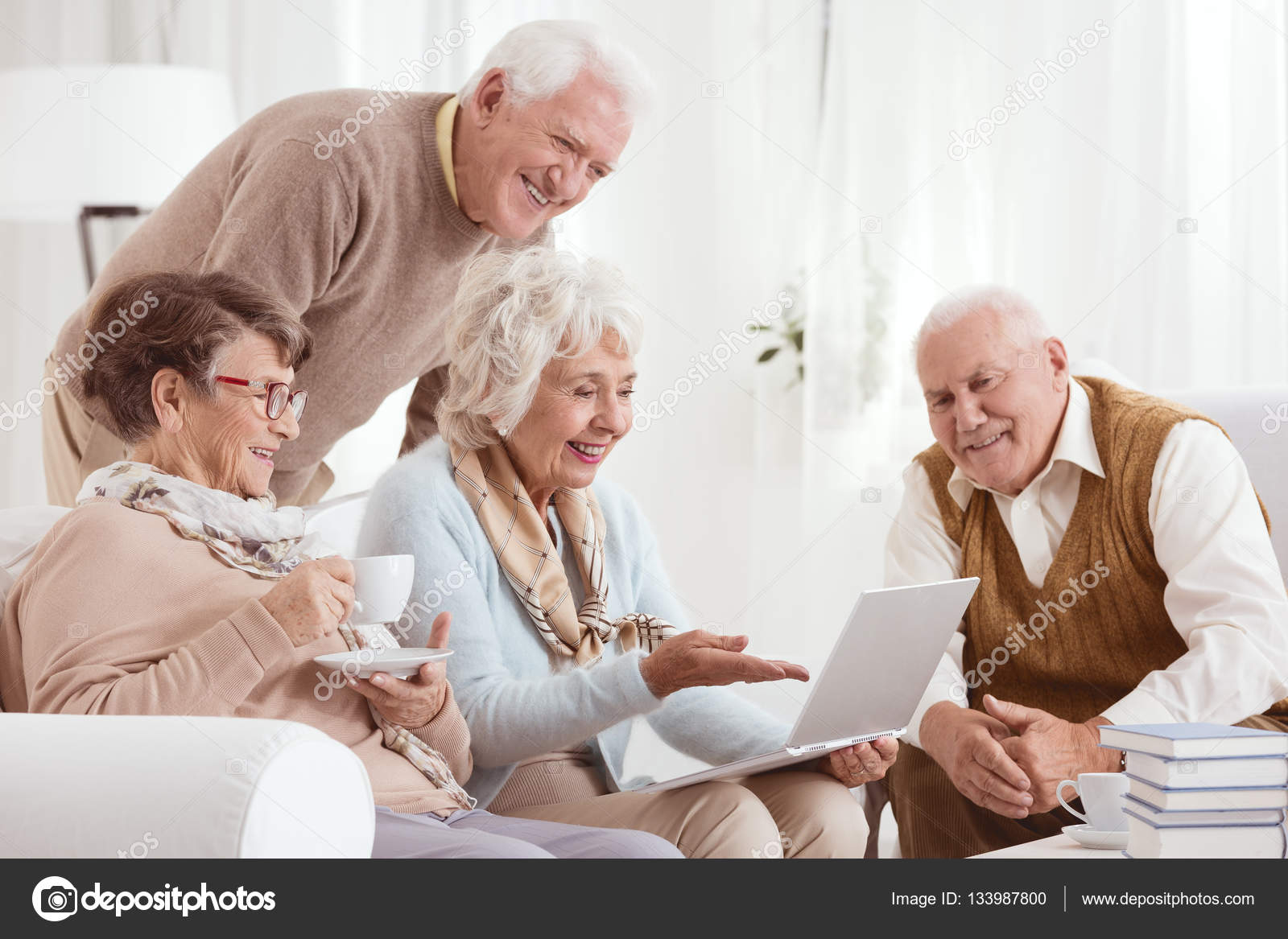 Elderly people using computer Stock Photo by ©photographee.eu 133987800 Elderly people using computer Stock Photo by ©photographee.eu 133987800