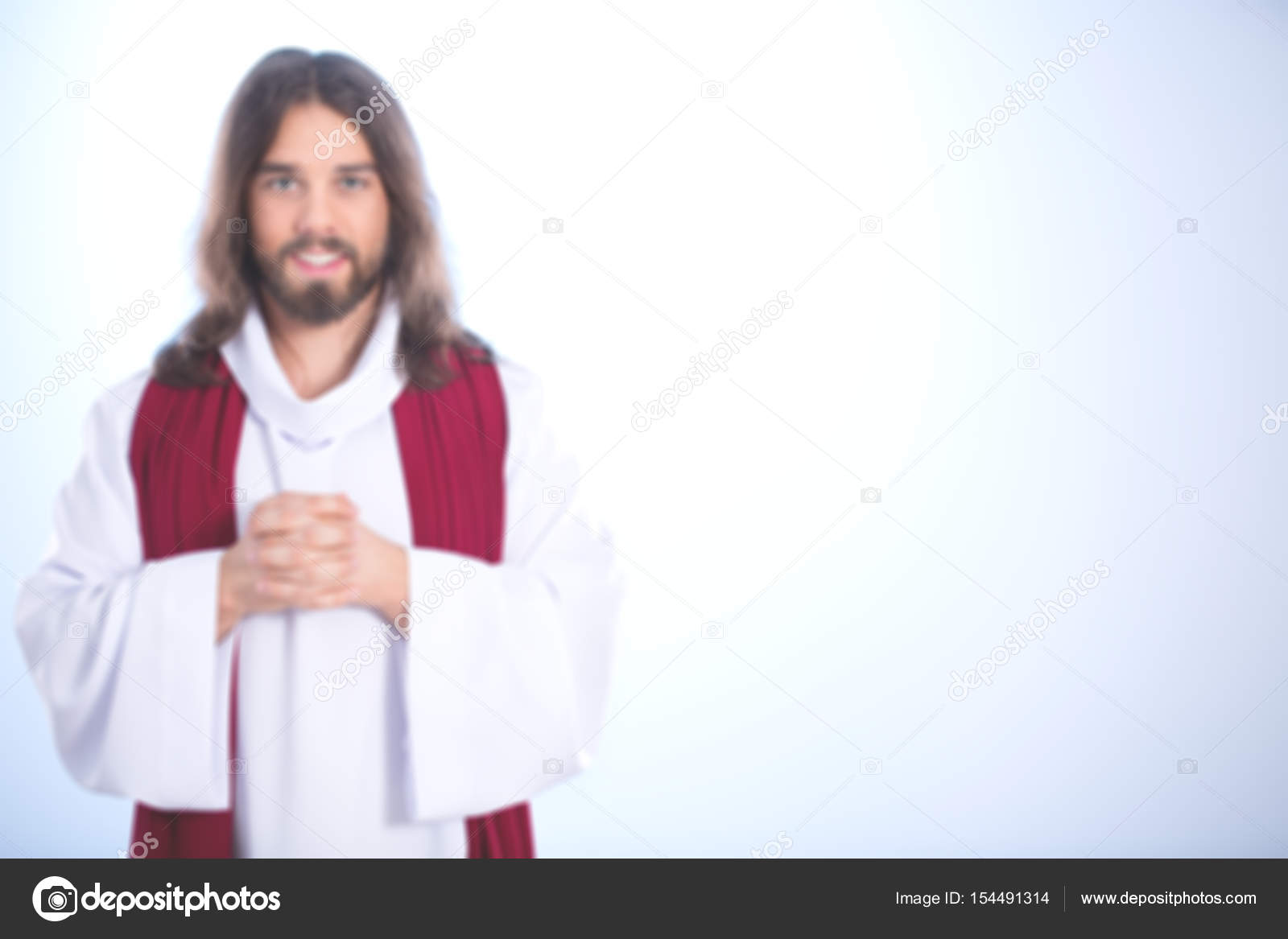 Jesus Christ smiling Stock Photo by ©photographee.eu 154491314