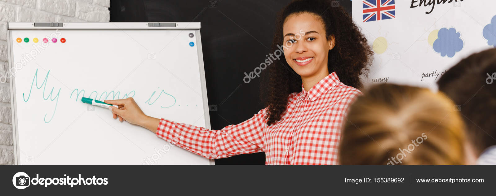 English teacher on classes — Stock Photo © photographee.eu #155389692