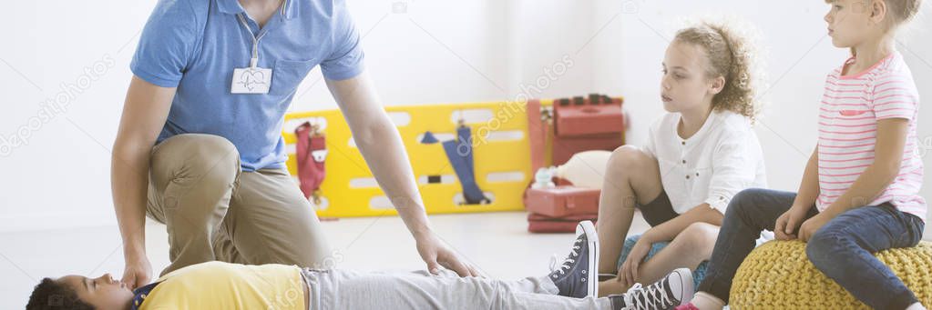 Kids first aid Stock Photos, Royalty Free Kids first aid Images ...