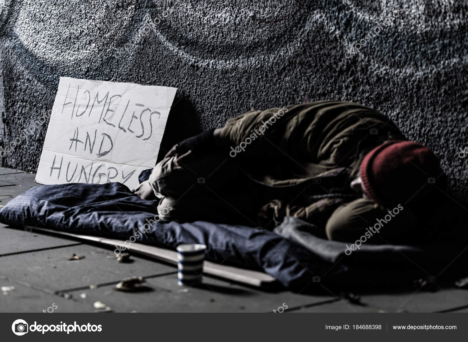 Person Sleeping On Ground