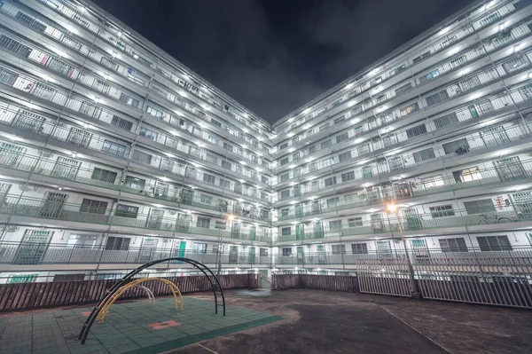 High rise residential building and public estate in Hong Kong - Stock ...