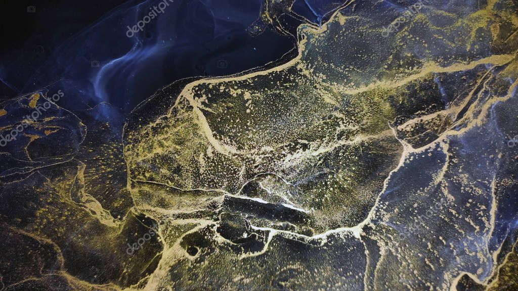 Estrellas Brillantes. Pintura Bellas Artes. Obra de arte Drop Acuarela ...