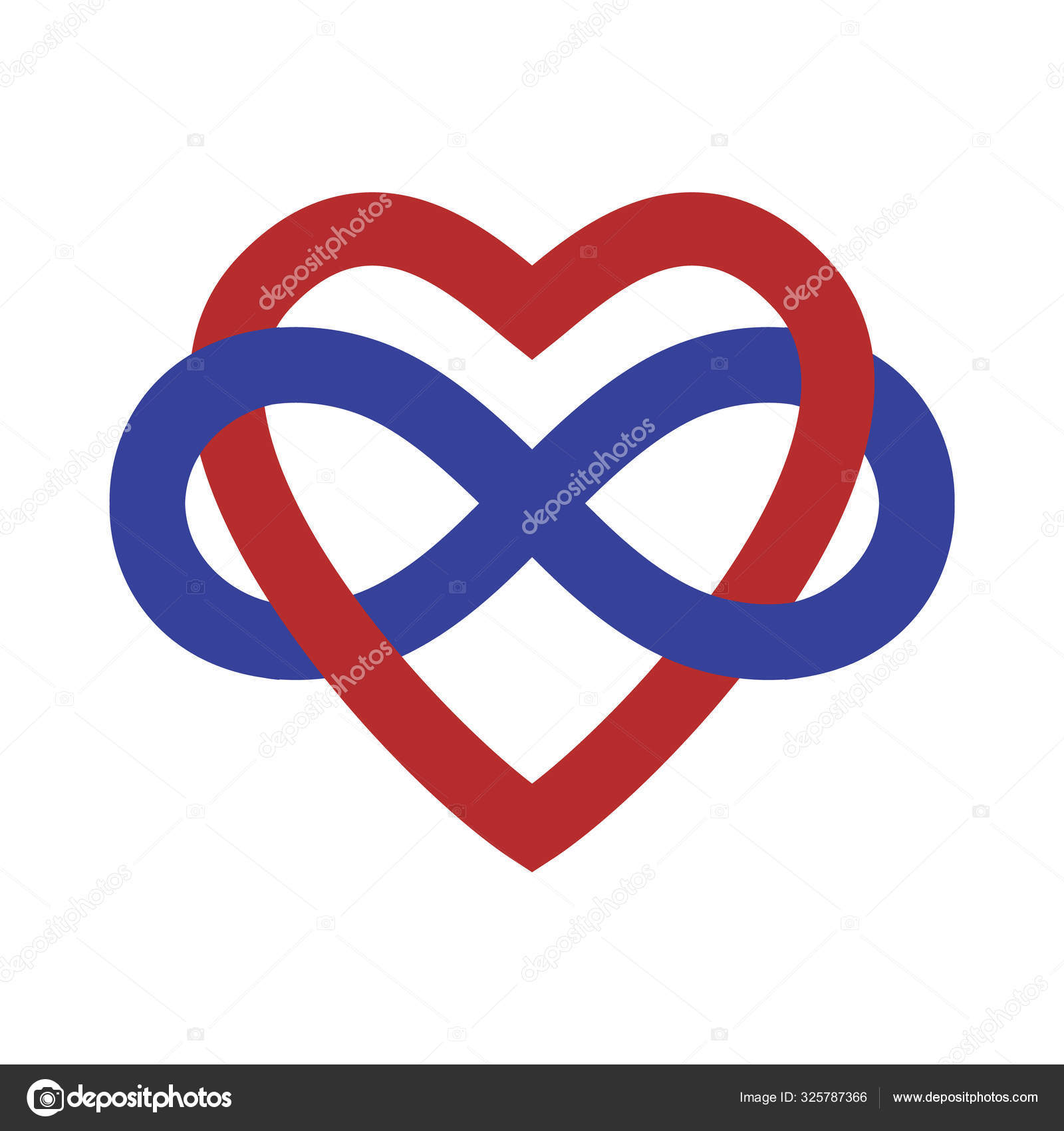 Infinity Heart Design