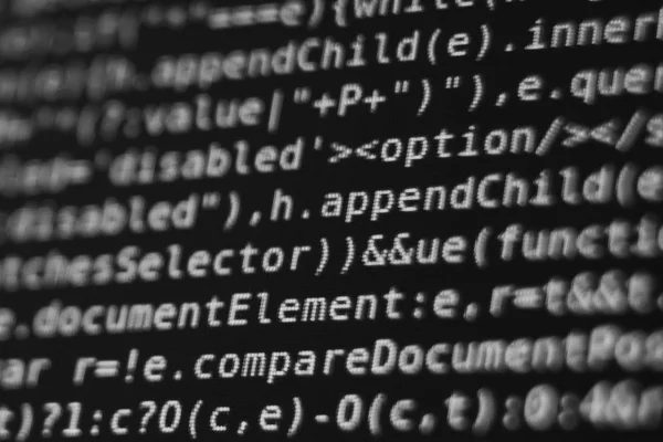 Program Code on Screen - Stock Image - Everypixel