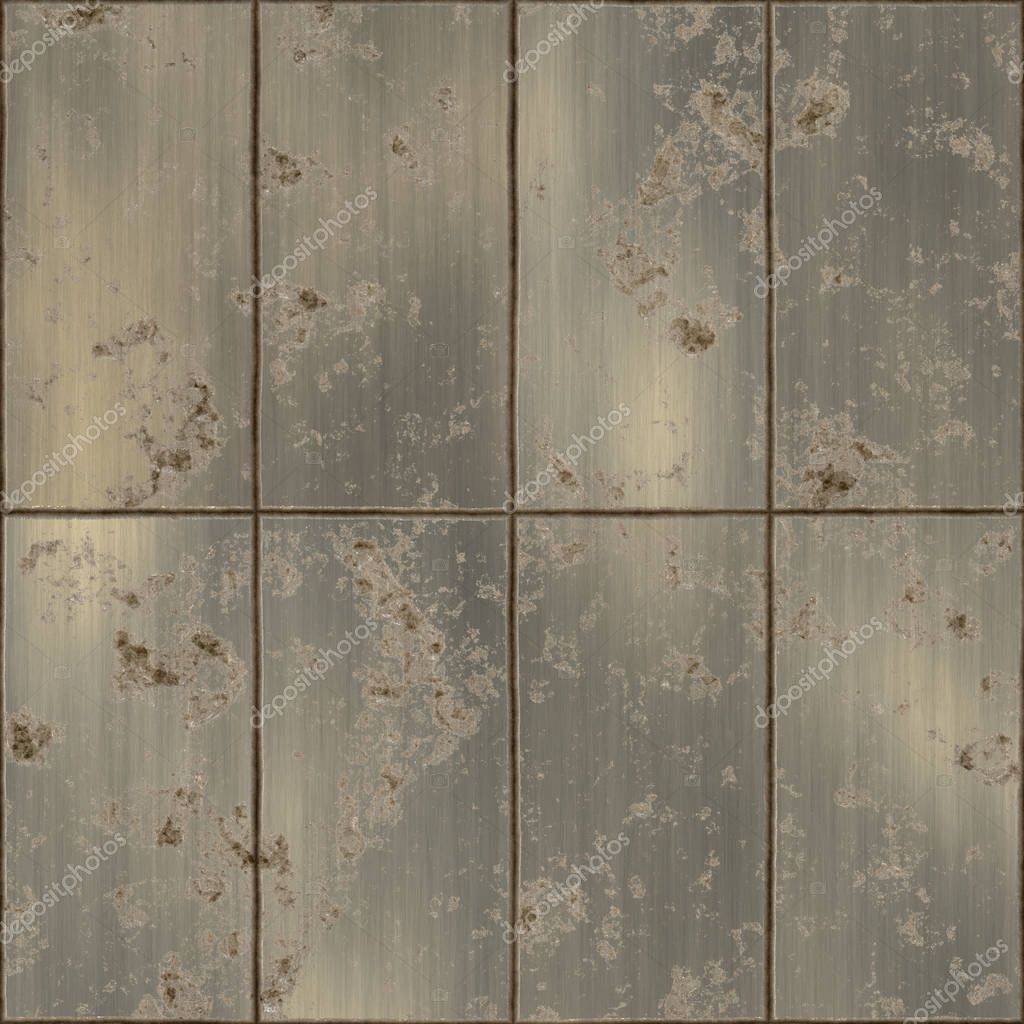 Metal Panel Metal Tiles Wall Cladding Industrial Environment — Stock ...