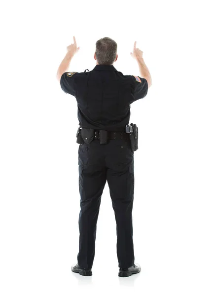 Police: Officer Partners Standing Together — Stock Photo © sjlocke ...