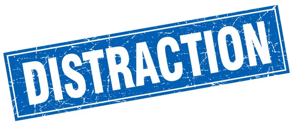 Distraction Sticker Distraction Rectangular Label Isolated White ...