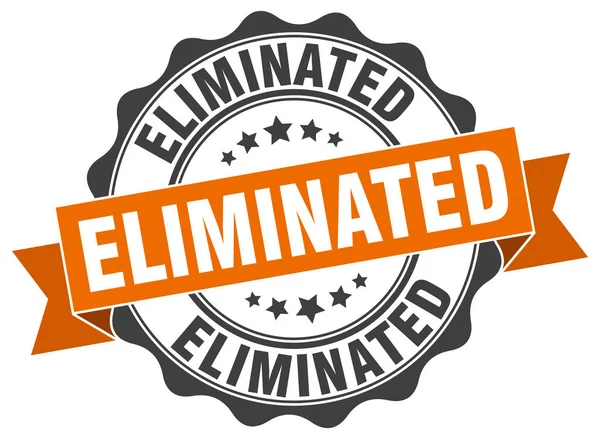 Eliminated Stamp — Stock Vector © artag #34548257