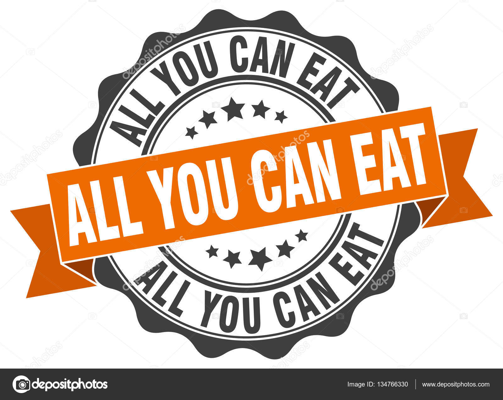 All You Can Eat Stamp Sign Seal Stock Vector By ©aquir014b 134766330