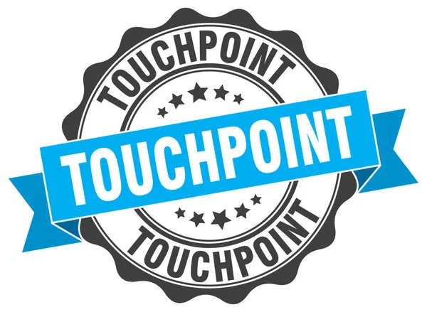 Touchpoint Stamp Touchpoint Sign Label Transparent Background Stock ...