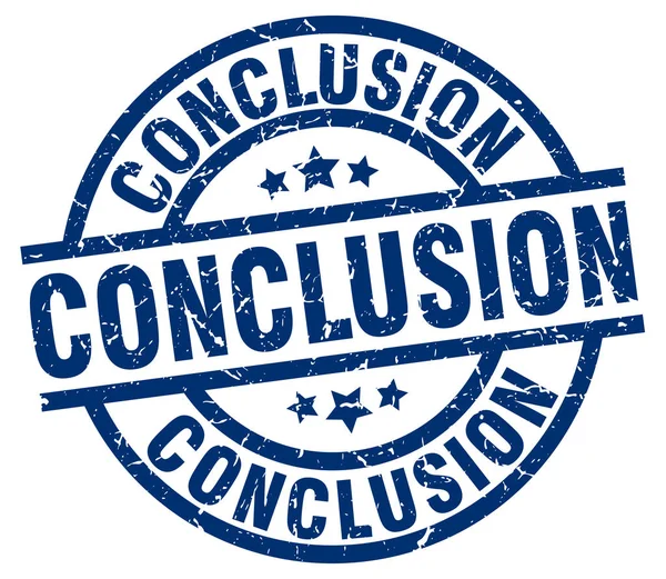 Conclusie stempel — Stockvector © roxanabalint #68422031