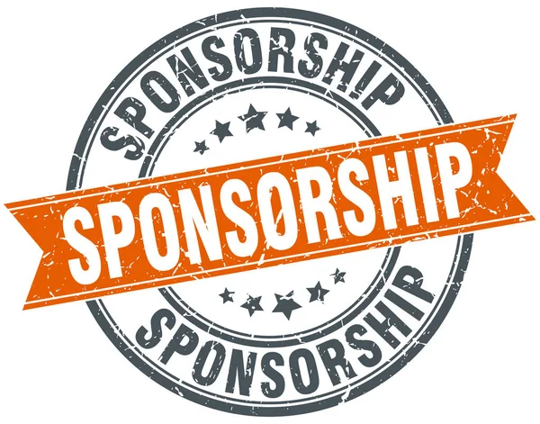 Sponsorship Stamp Sponsorship Sign Label Transparent Background Stock ...