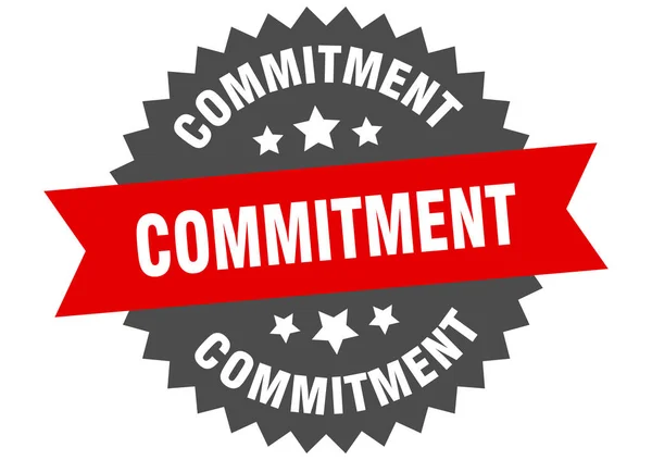 Commitment Stamp Commitment Sign Label Transparent Background Stock ...