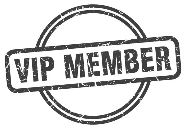 Vip Member Sticker Vip Member Rectangular Label Isolated White ...