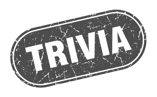 Trivia Stamp Trivia Sign Label Transparent Background Stock Vector by ...