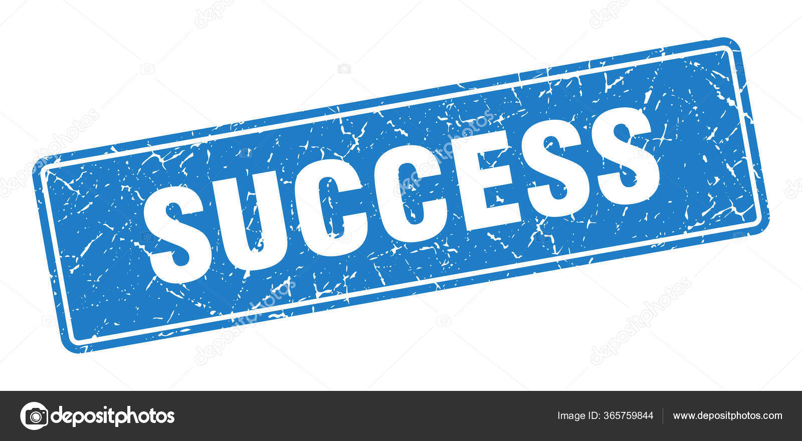 Success Stamp Success Vintage Blue Label Sign Stock Vector Image by ...