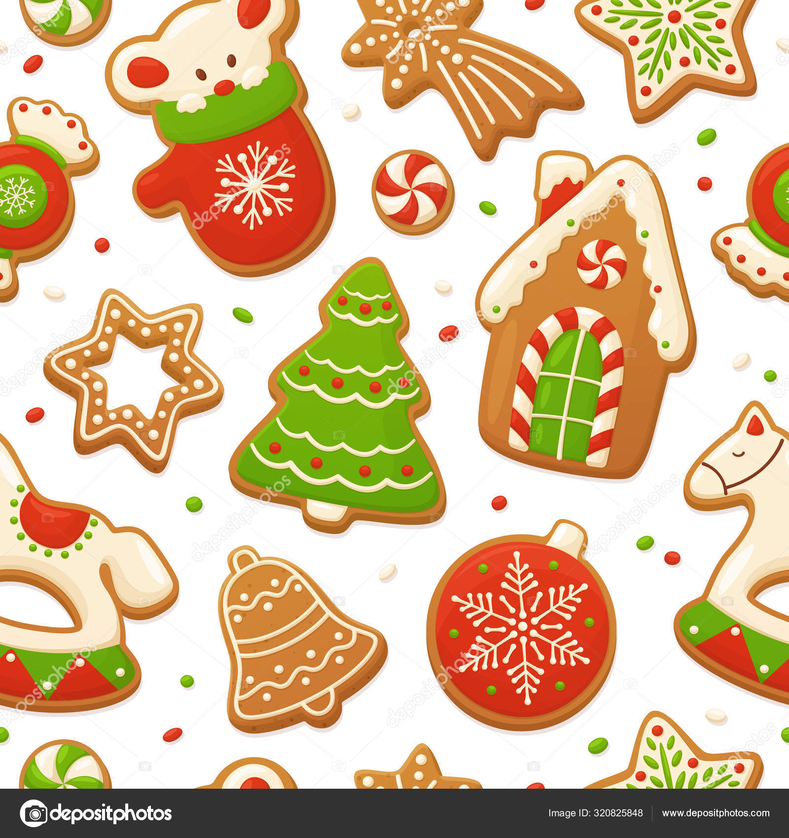 Christmas Cookies Cartoon