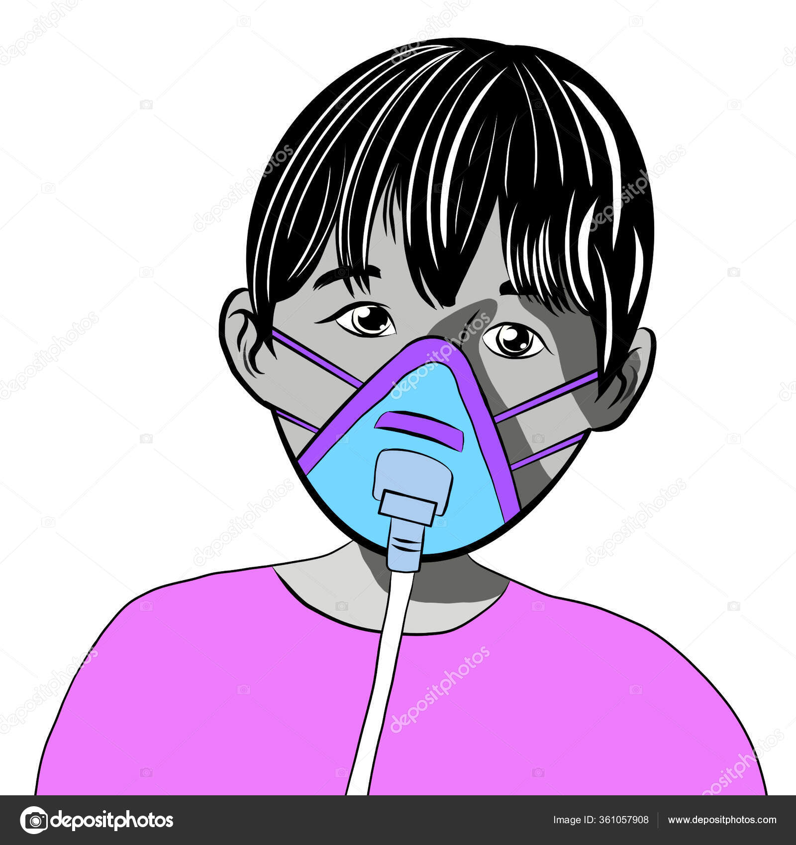 Oxygen Mask Clipart