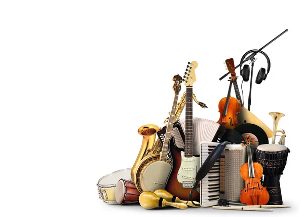 Musical instruments, orchestra Stock Photo by ©dorian2013 42038249