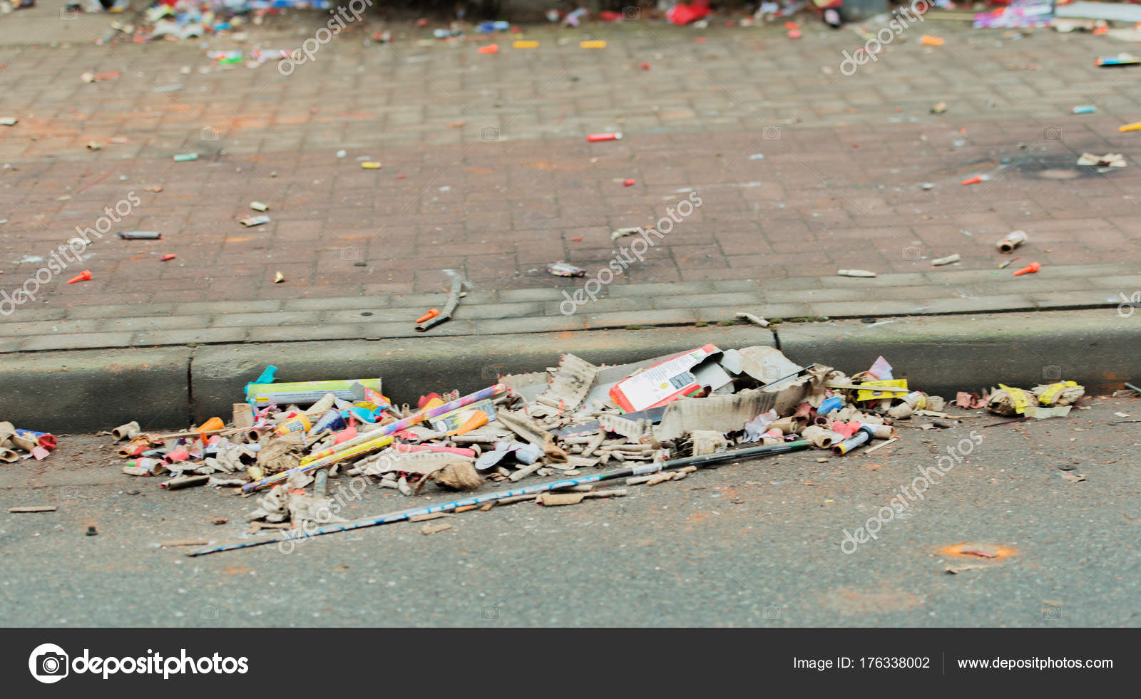 Rubbish Fireworks Clipart