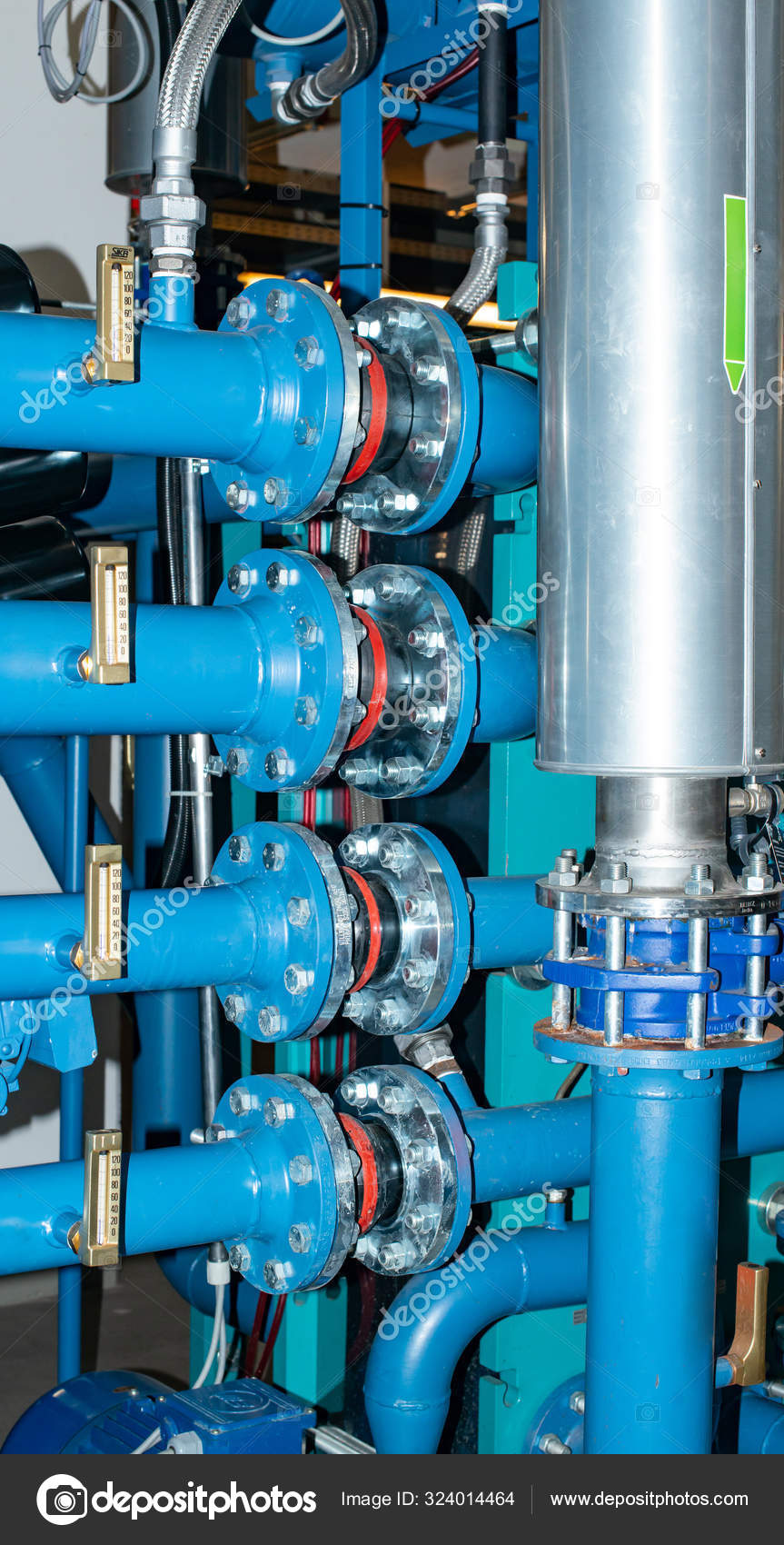 Diesel Emergency Generator Data Center — Stock Photo © vschlichting ...