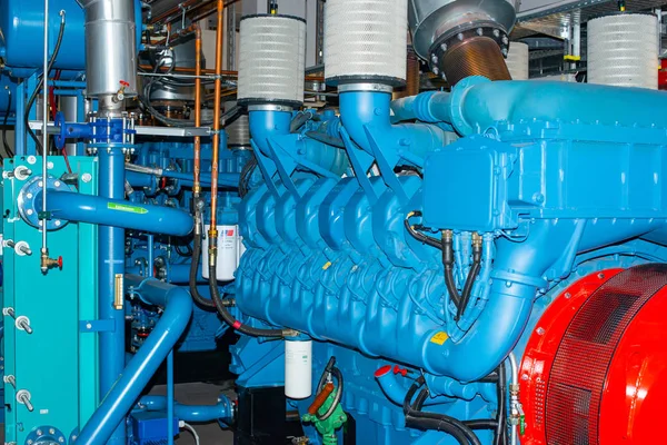 Diesel Emergency Generator Data Center — Stock Photo © vschlichting ...