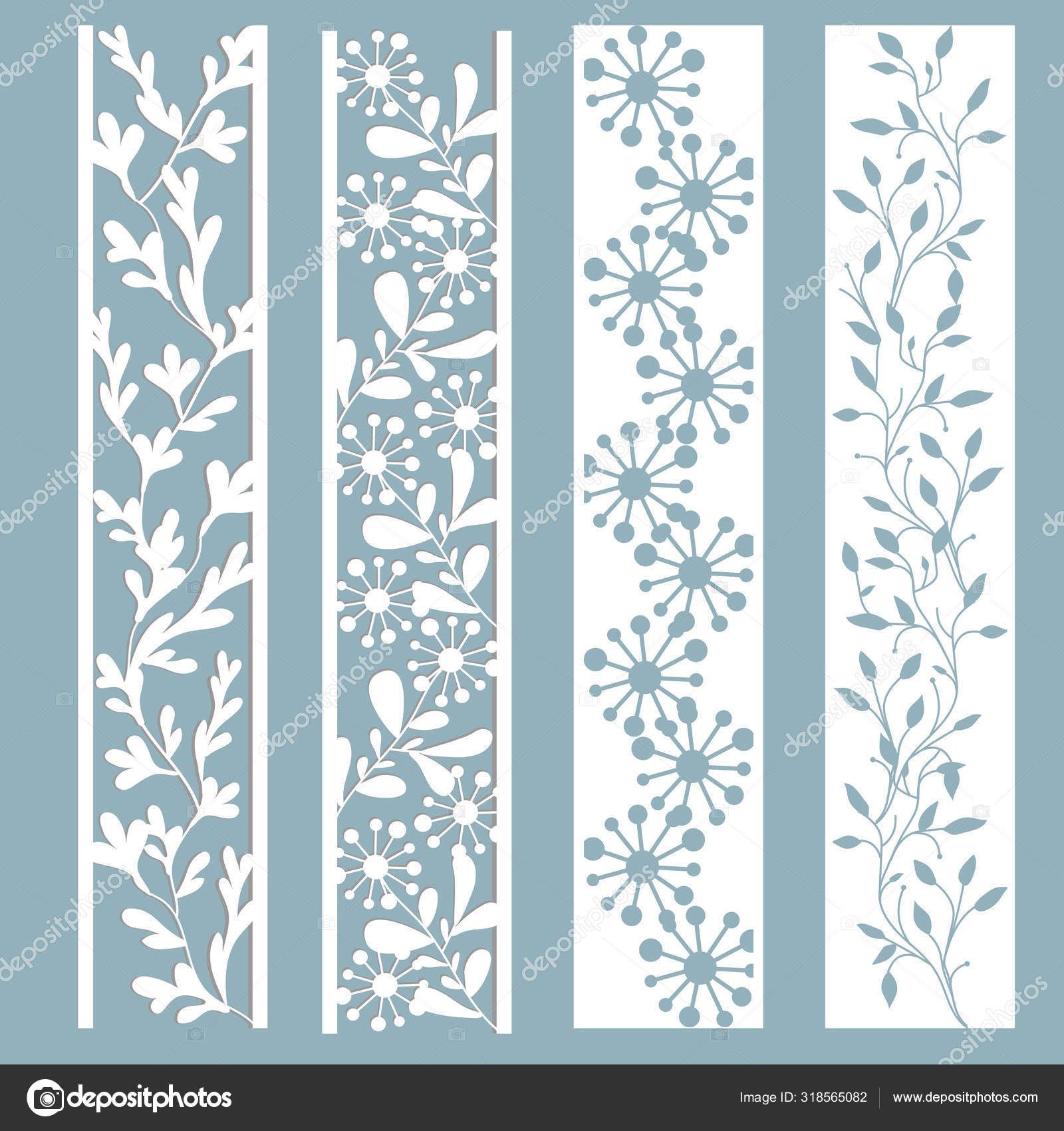 Floral Border Stencil Patterns