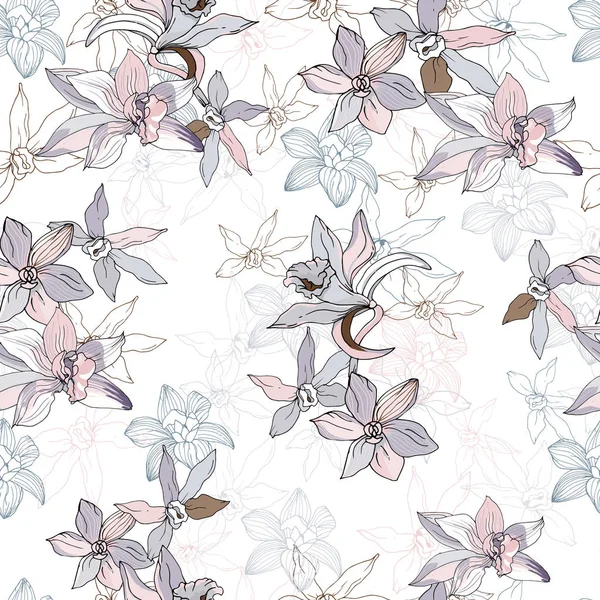 Seamless floral pattern — Stock Vector © Kotkoa #24763287 Seamless floral pattern — Stock Vector © Kotkoa #24763287