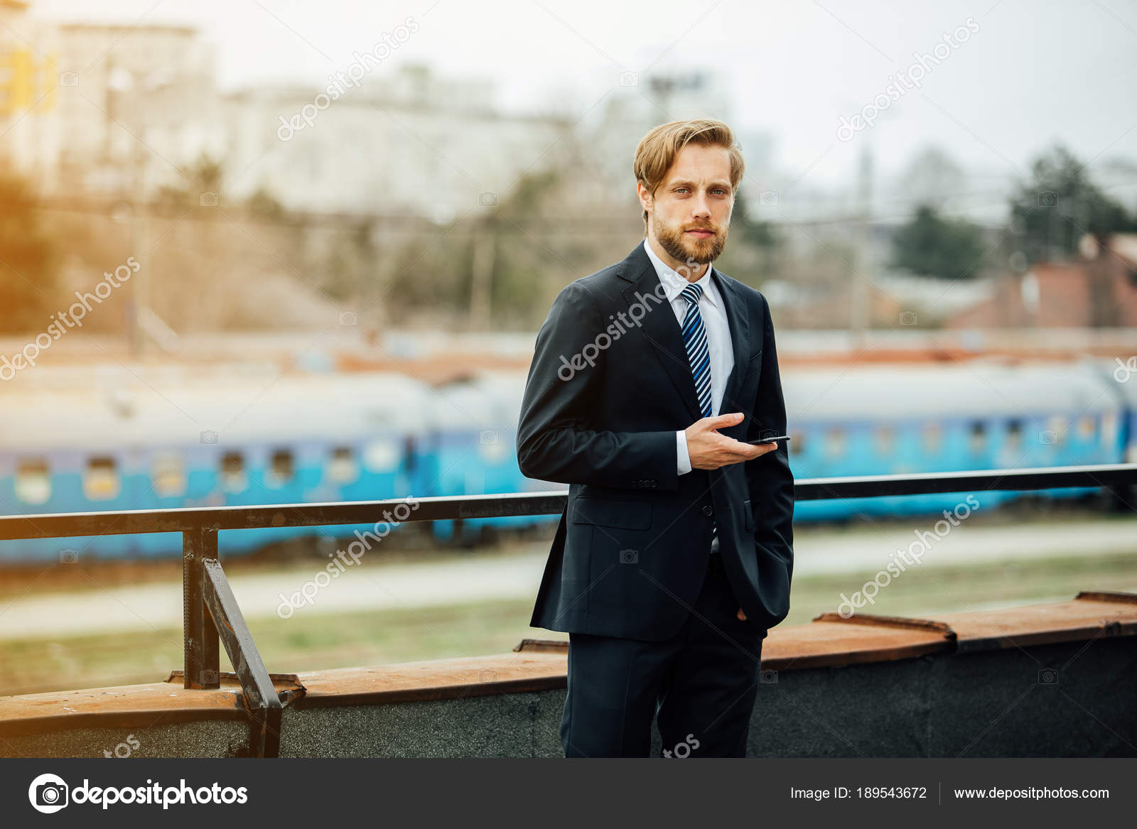 Man Waiting For Someone Special