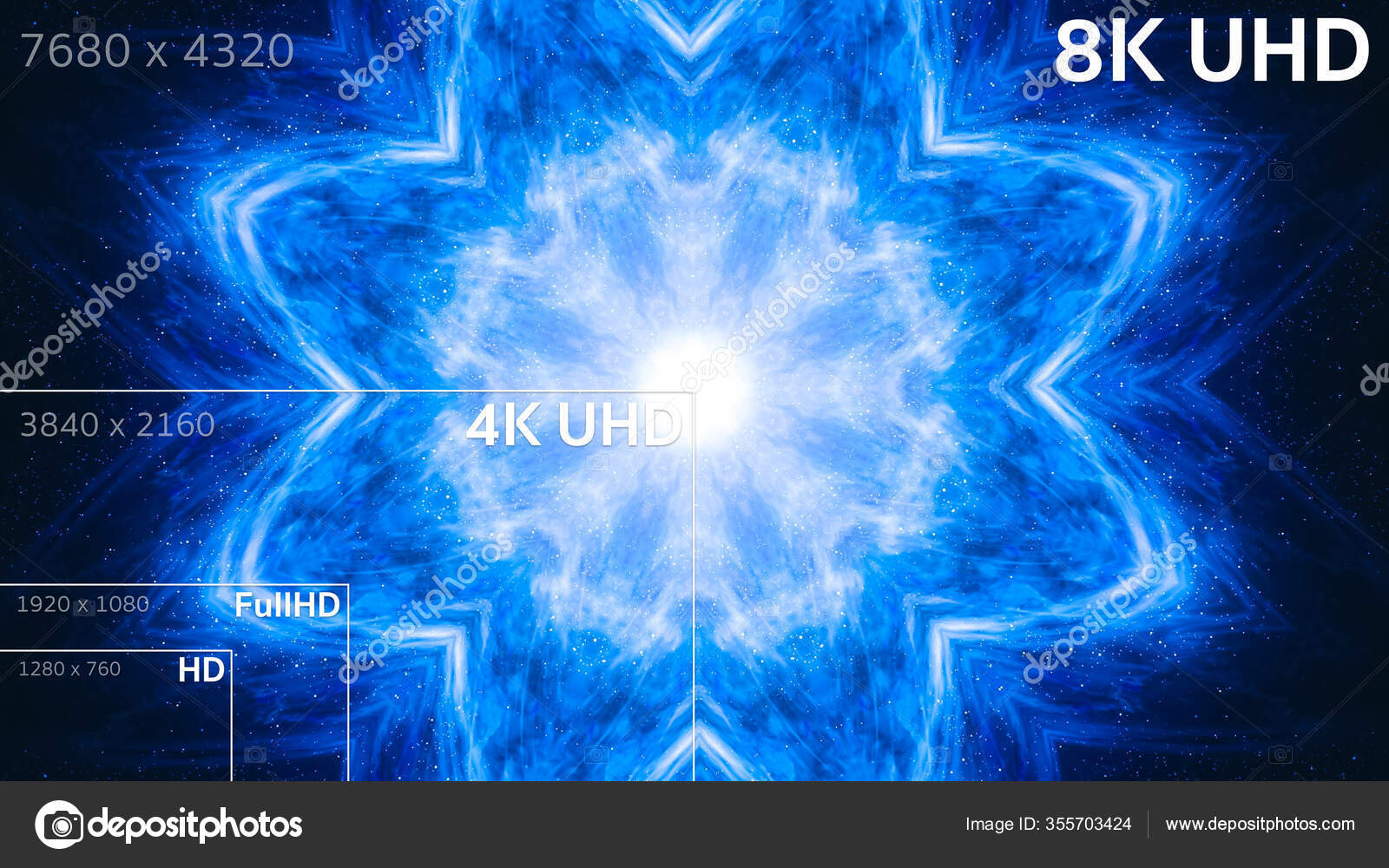 Full Standard Television Resolution Size — Stock Photo © b.b.q #355703424