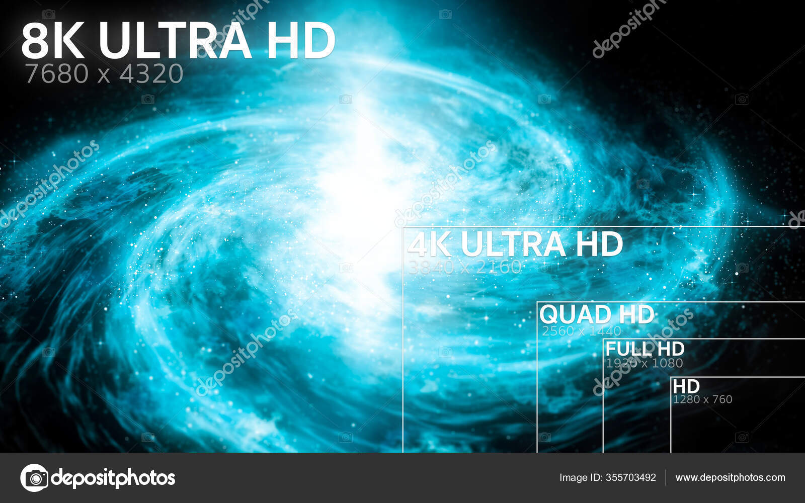 Full Standard Television Resolution Size — Stock Photo © b.b.q #355703492