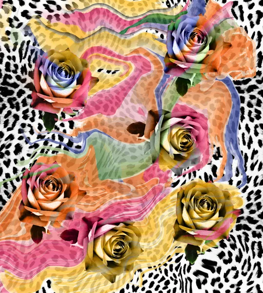 Tropical flowers — Stock Photo © kadirgul #63605987