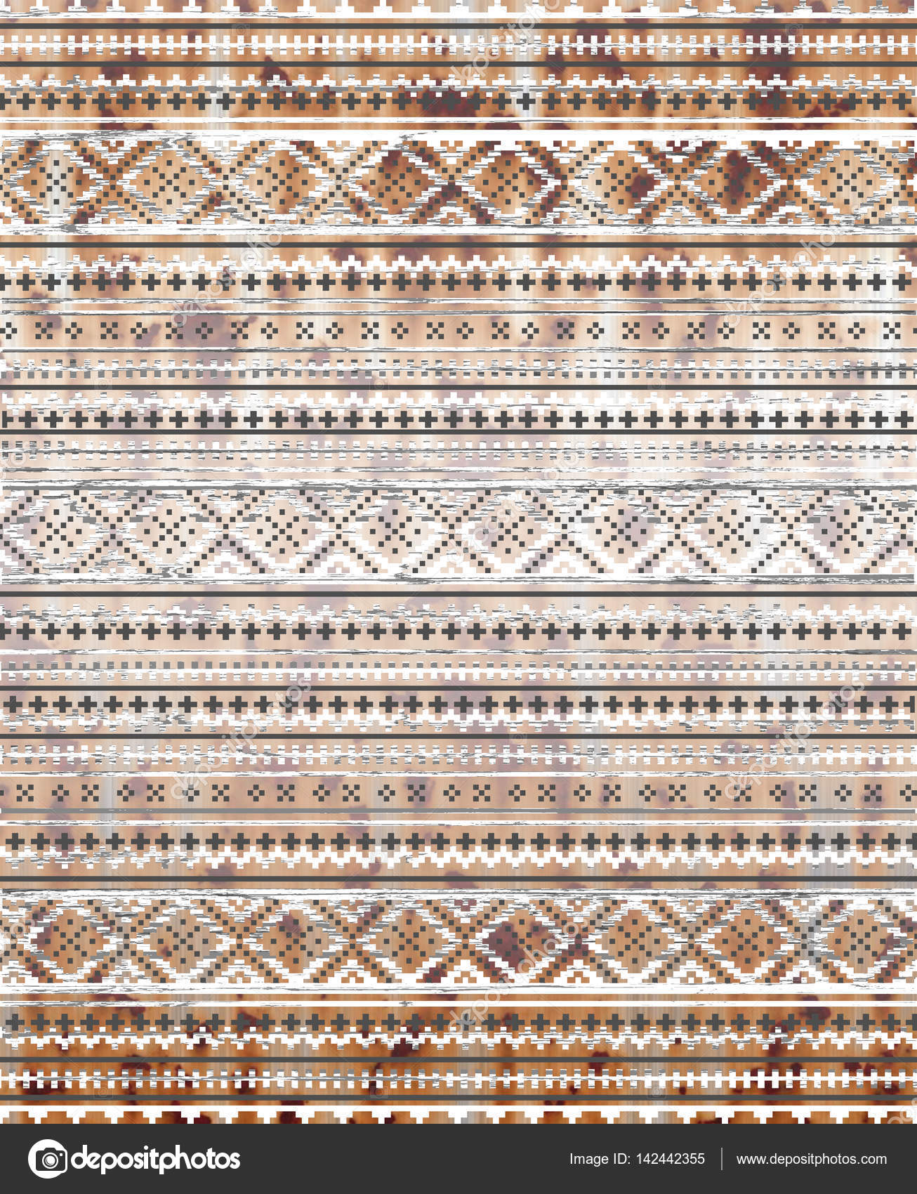 Geometric ethnic rug carpet — Stock Photo © kadirgul #142442355