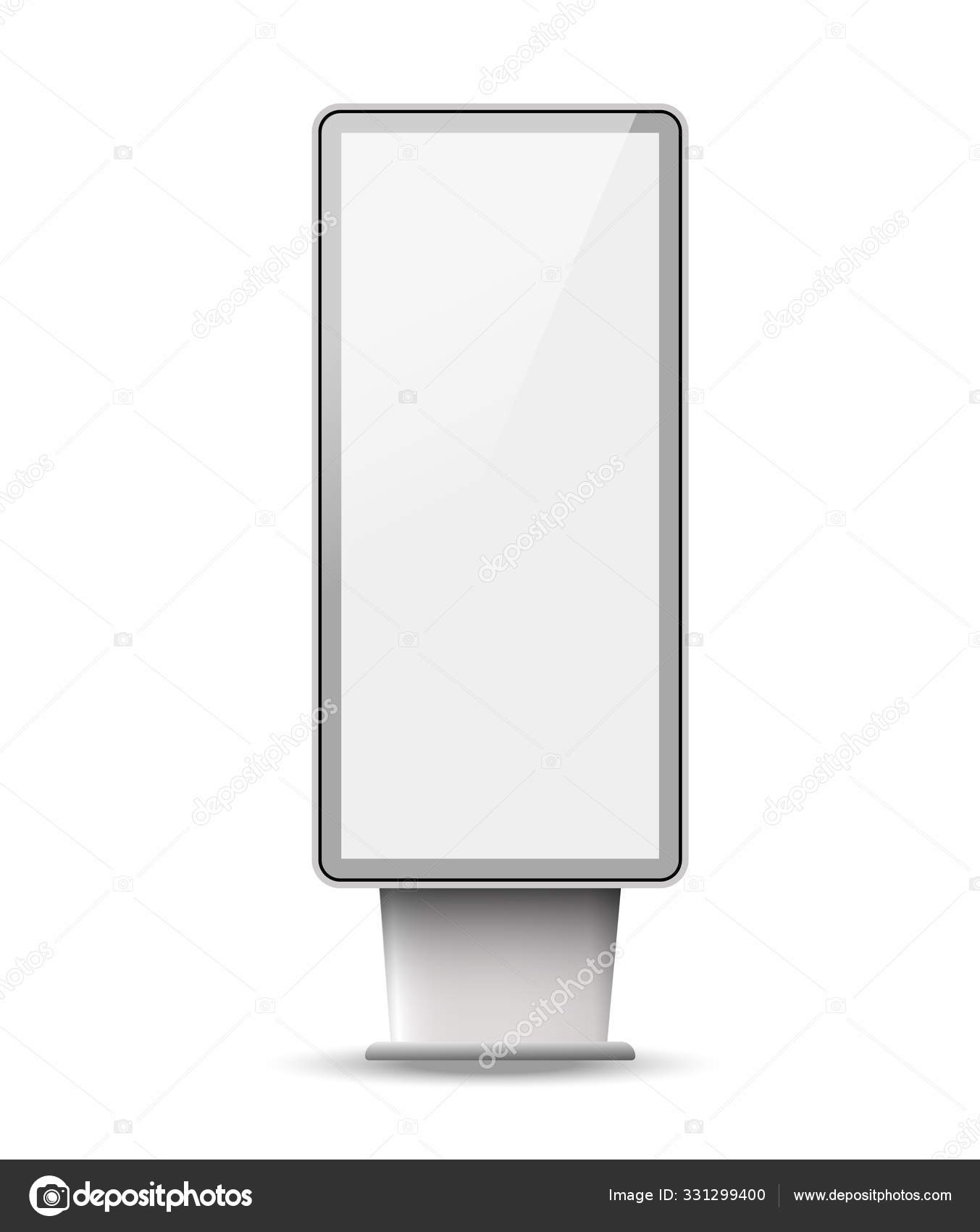 Realistic vector light box — Stock Vector © Mandarin007 #331299400