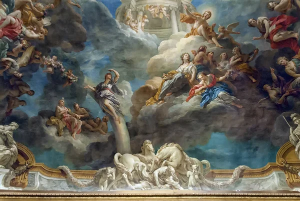 Old ceiling painting Stock Photos, Royalty Free Old ceiling painting ...