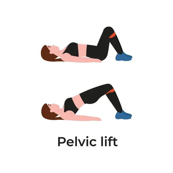 Pelvic lift Vector Art Stock Images | Depositphotos