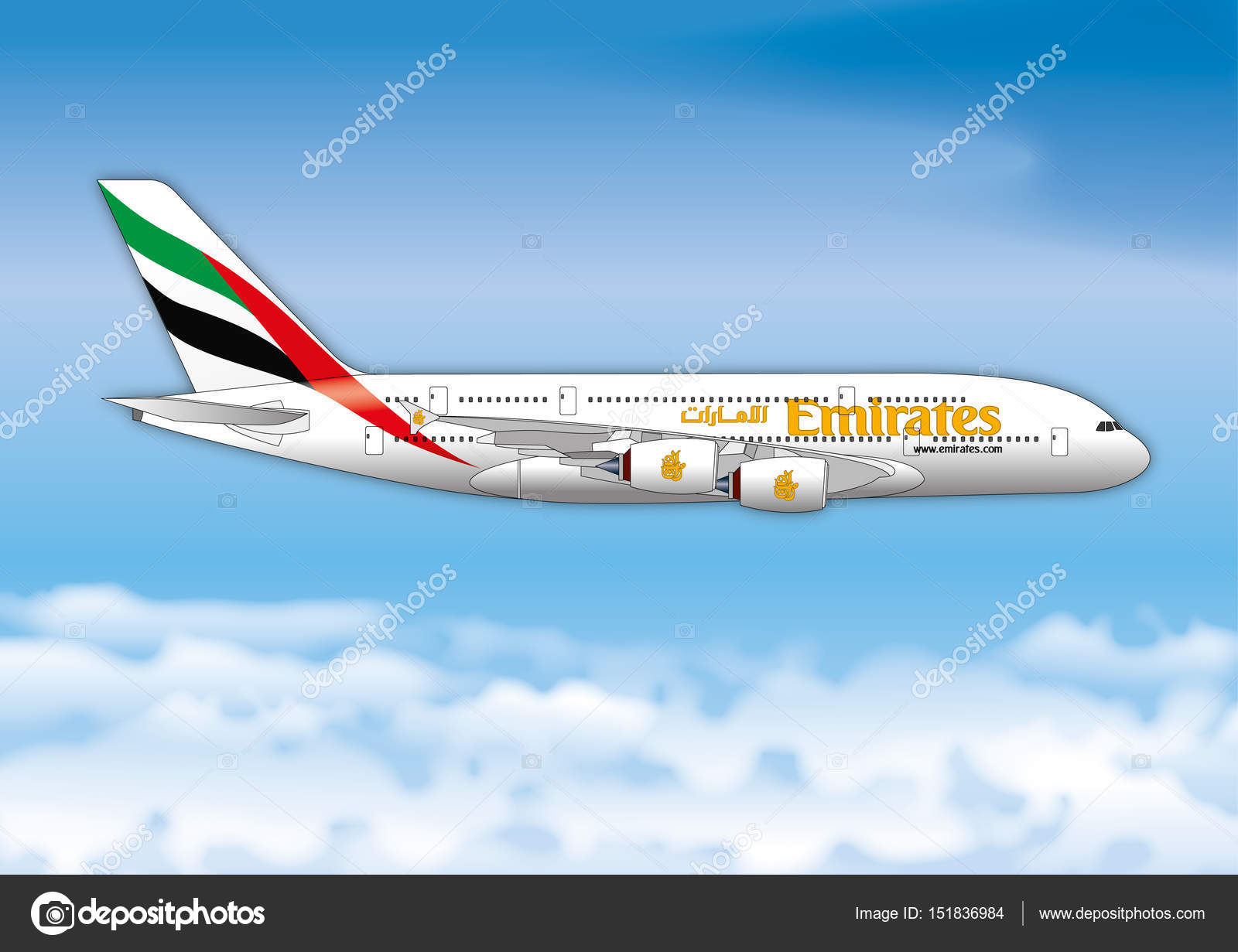Fly Emirates Logo Vector