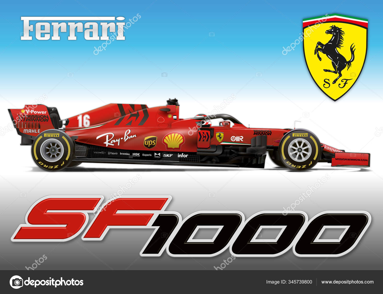 Ferrari F1 Vector